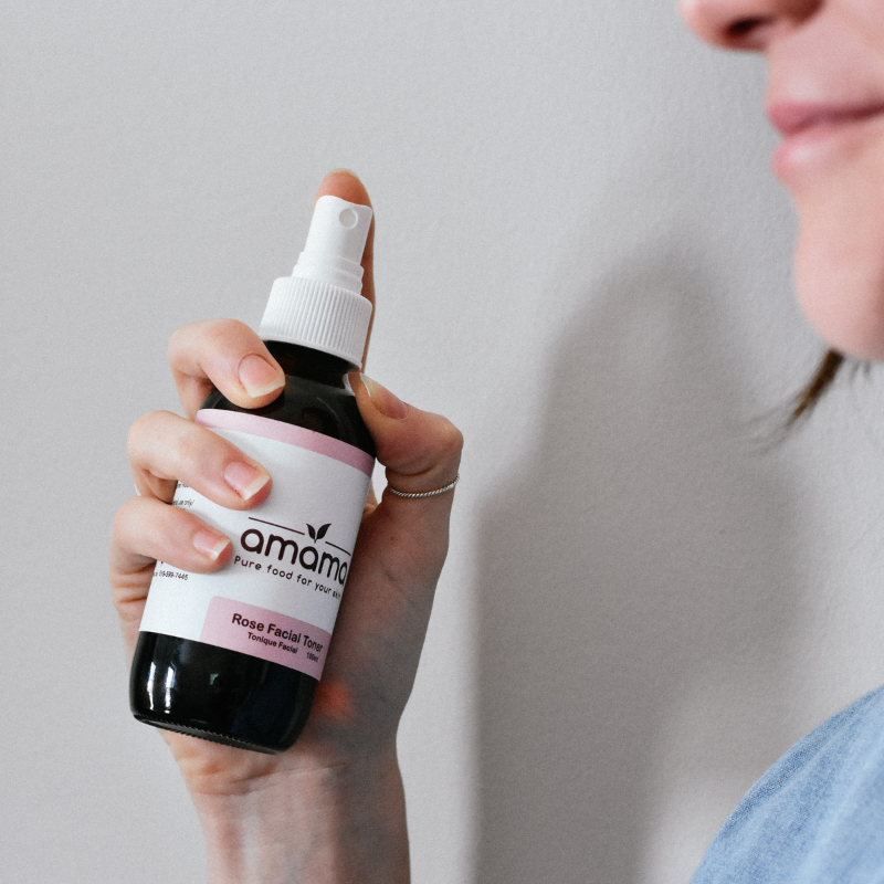 Rose Facial Toner – Amama Skincare